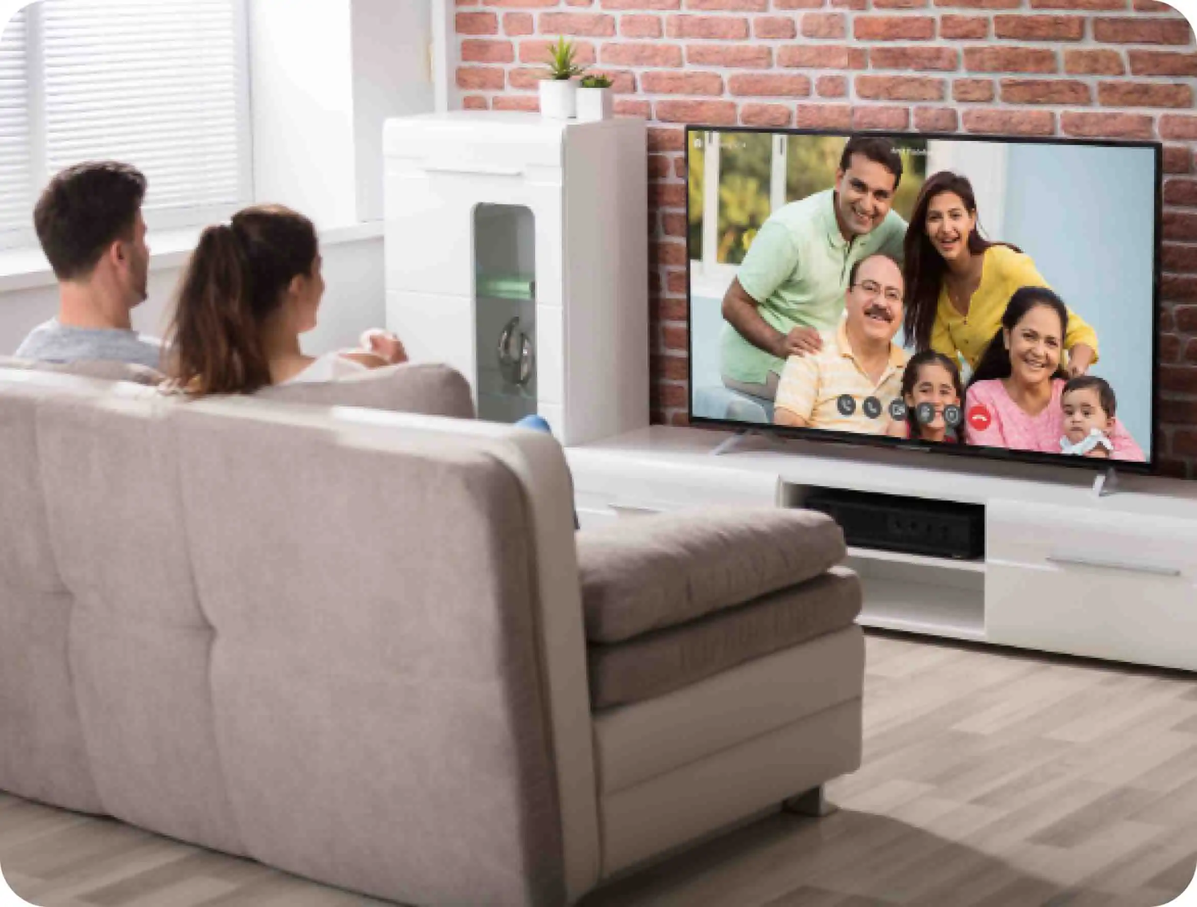 TV Video Calling & Conferencing with JioTV Camera