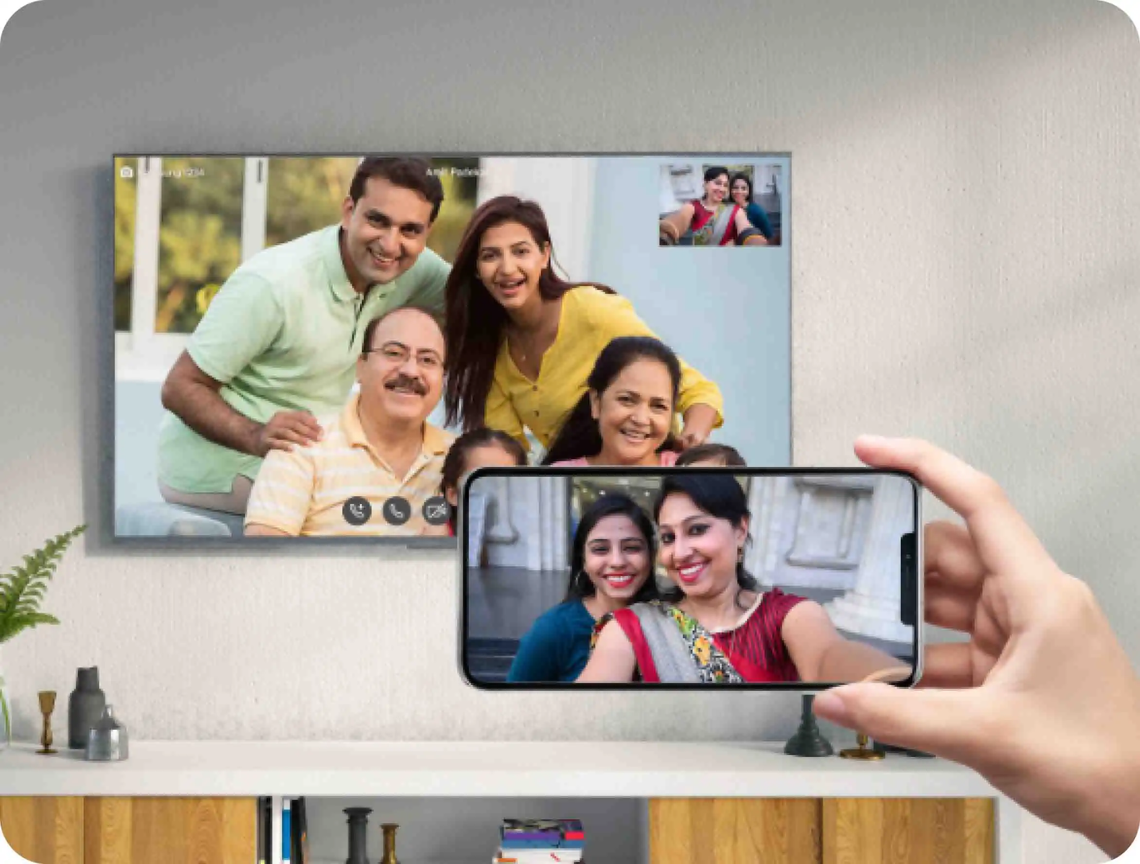 TV Video Calling & Conferencing with JioTV Camera